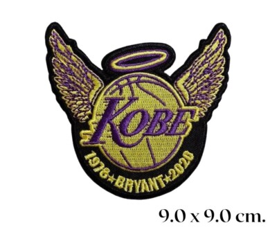 Kobe Bryant Basketball 9.0x9.0cm Patches Logos Iron, sew on fabrics | eBay