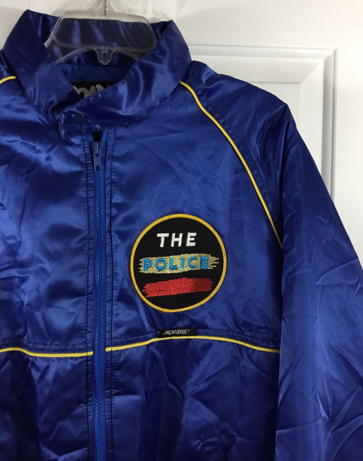 Vintage The Police 1983 Synchronicity Embroidered Blu… - Gem