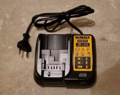 DEWALT DCB107 BATTERY CHARGER FOR 10.8V, 14.4V & 18V XR LI-ION SLIDE ...