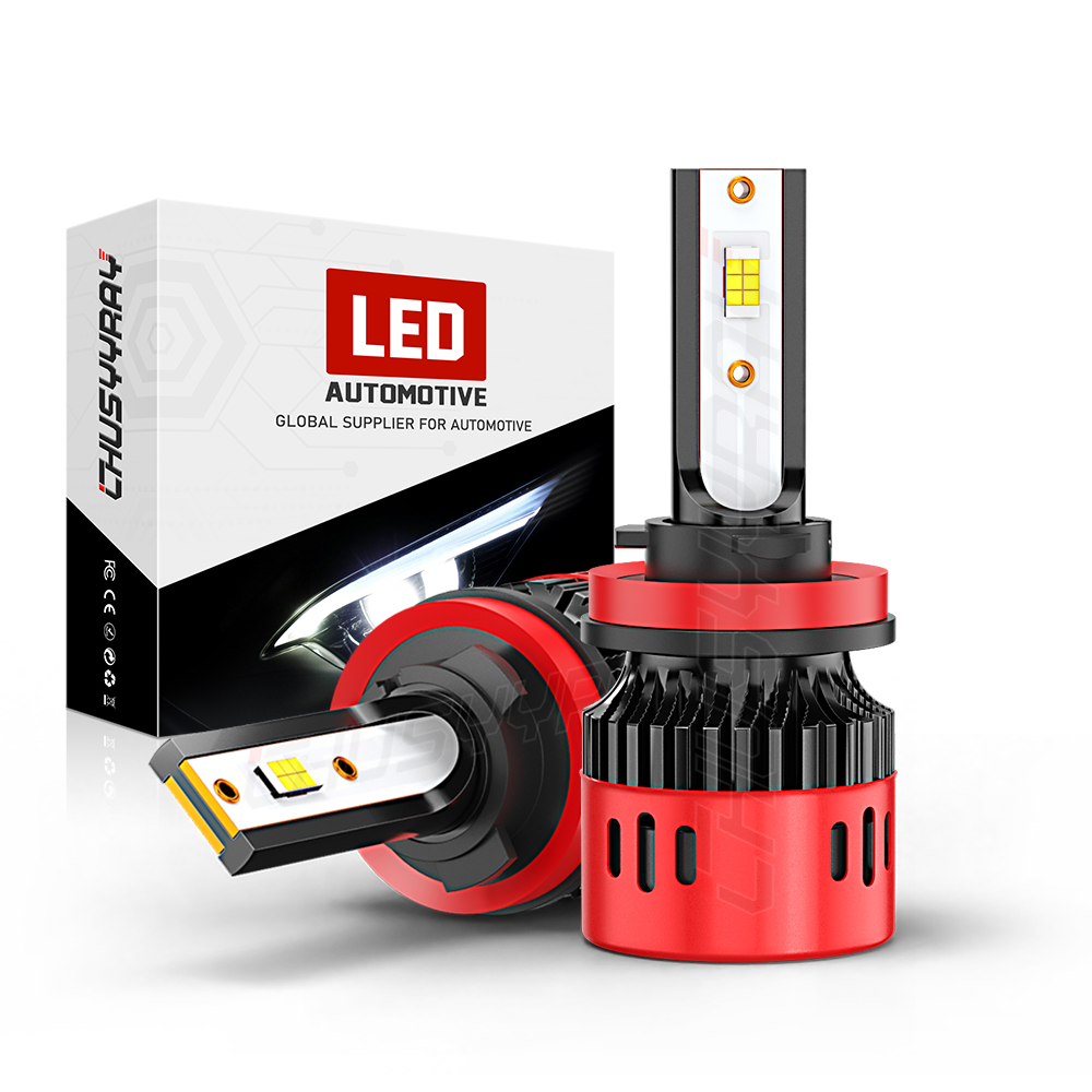 2X CHUSYYRAY H11 H9 H8 LED Headlight Super Bright Bulbs Kit High/Low ...