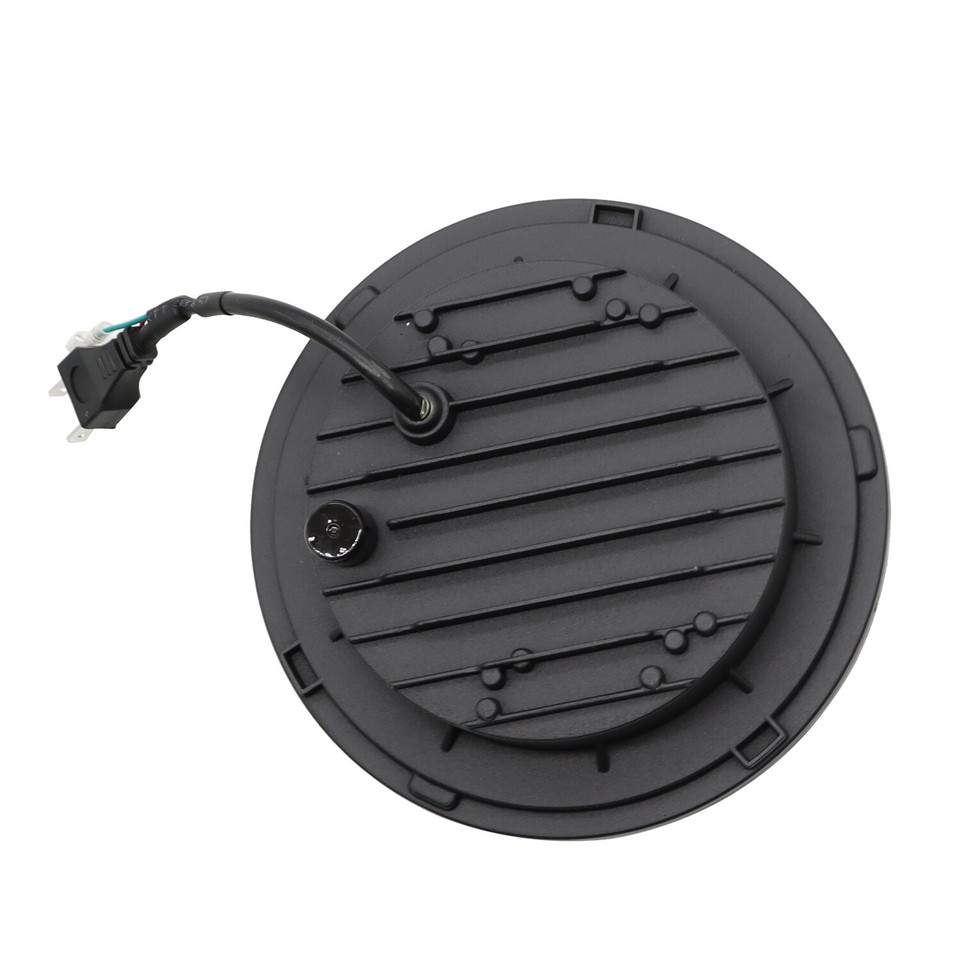 7"inch LED Projector Chrome Hi/Lo Headlight For Harley Street Glide ...