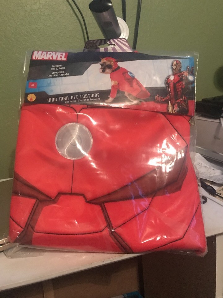 Marvel: Avengers Assemble Deluxe Iron Man Pet Costume | eBay