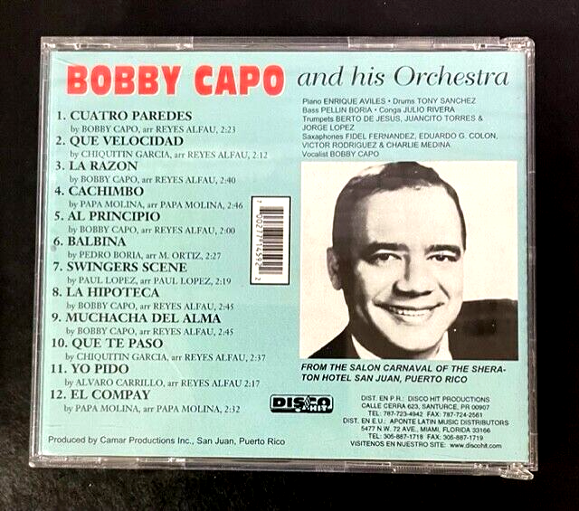 Bobby Capo and his Orchestra - CD | eBay