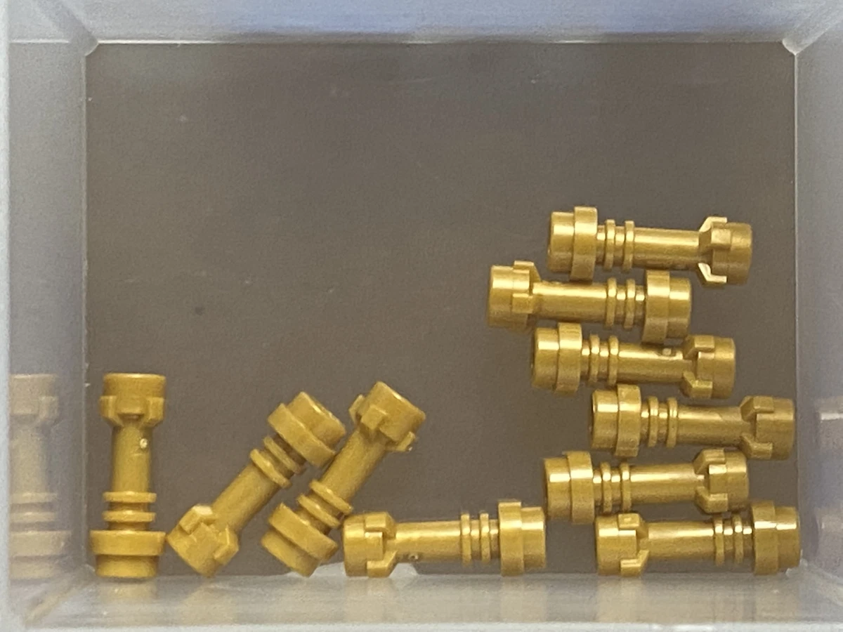 Custom Lego Gold Chrome Plated Lightsaber Hilt, 41% OFF