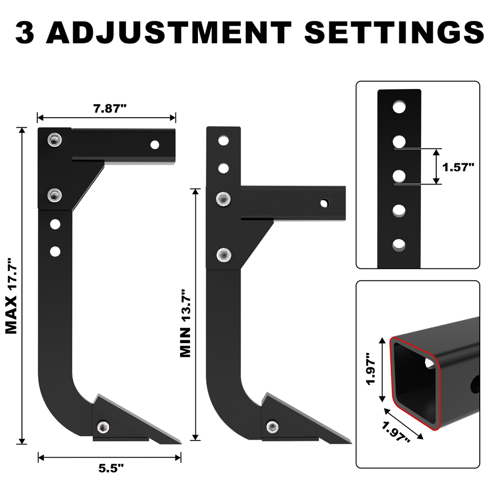 Hitch Mounted Trencher for 3 Point Hitch Hitch Lawn Ripper for ATV/UTV ...