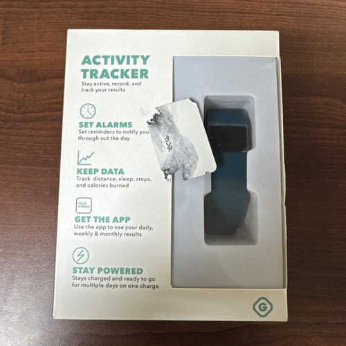 Brand New Activity Tracker Wristband Exercise Band Sleep Steps Teal ...