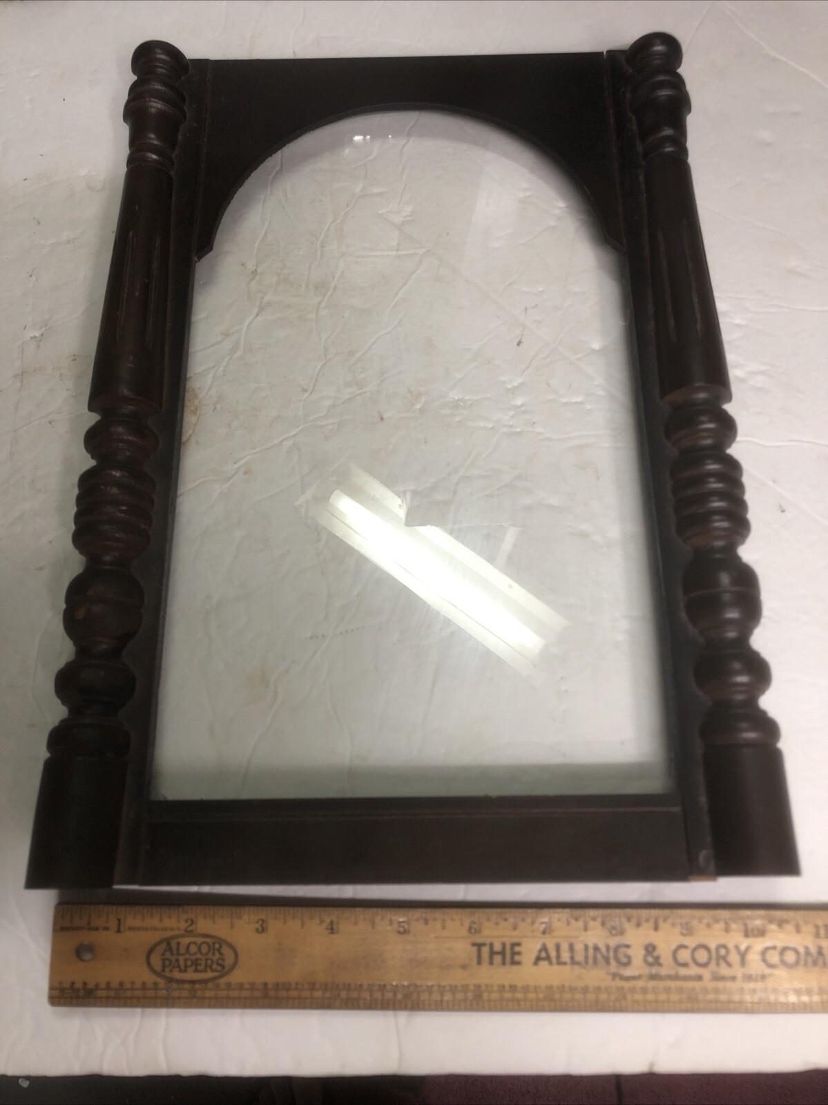 Vintage Linden ? Japan Wall Clock Door w/glass PARTS REPAIR | eBay