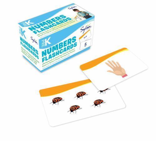 Sylvan Math Flashcards Ser.: Pre-K Numbers & Shapes Flashcards : 240 ...