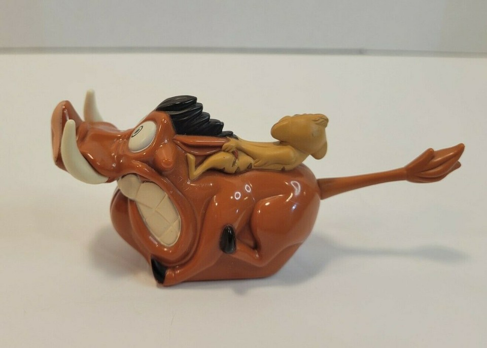 Vintage Disney The Lion King Action Figure Timon And Puma Pull Back ...