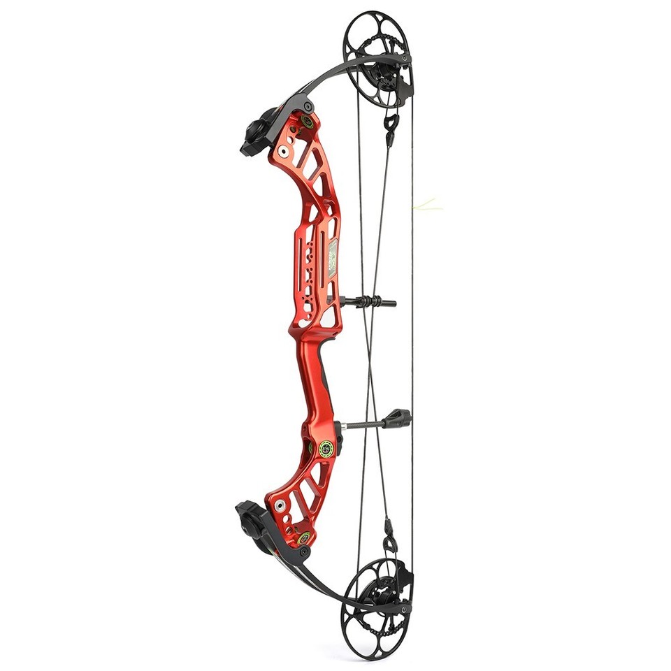 40-75lbs Compound Bow Set CNC Archery Pulley 350FPS Let-off 85% Target ...