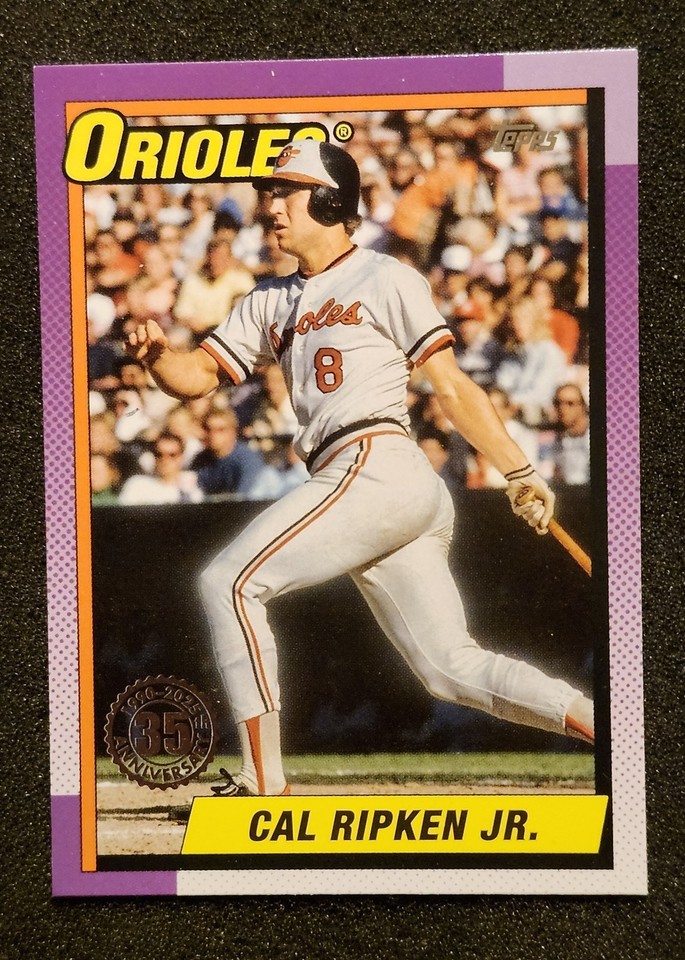 2025 Topps CAL RIPKEN JR Insert Lot (2) Most Valuable Player MV-27 ...