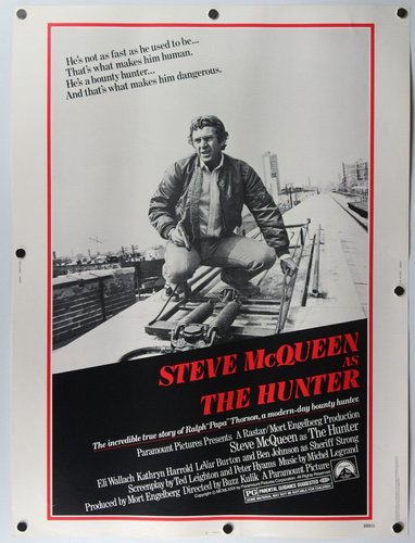 The Hunter 1980 Single Sided Movie Poster 30" x 40" | eBay
