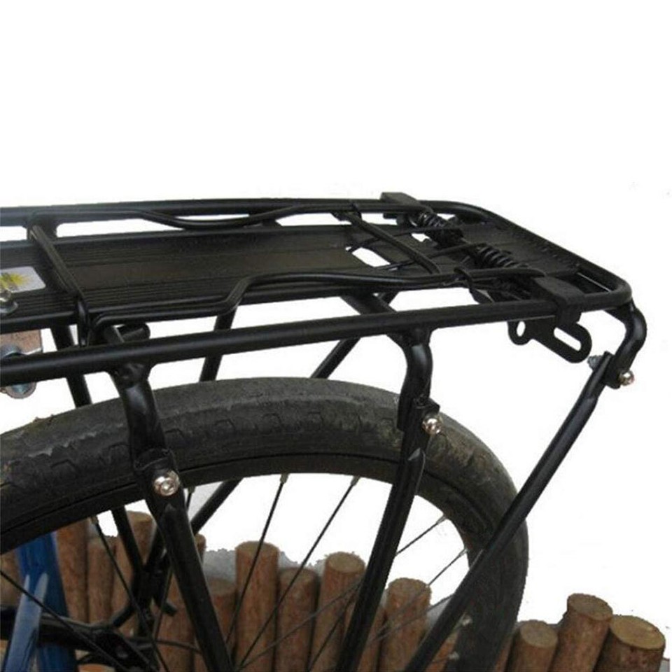 Rear Bicycle Pannier Rack Carrier Bag Luggage Cycle Mountain Bike Max ...
