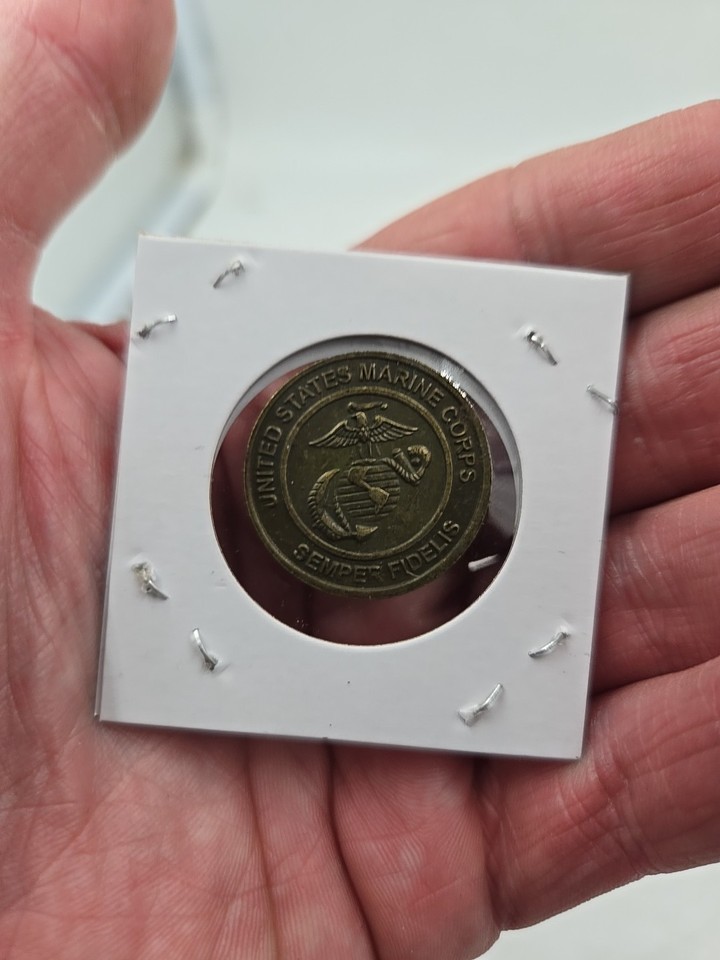 US Marine Corps USMC Toys For Tots Coin Medal Semper Fidelis ...