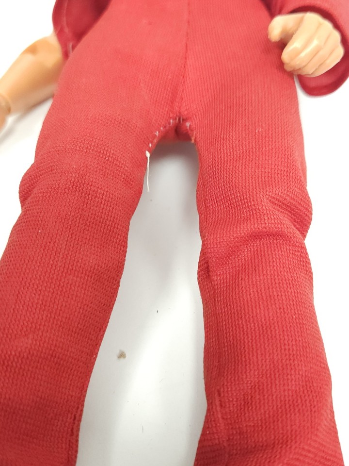 Vintage Six Million Dollar Man 13” Action Figure + engine block ...