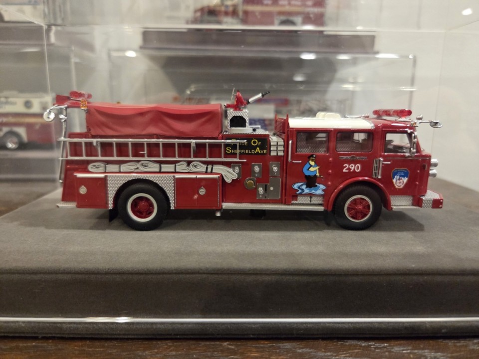 Fire Replicas FDNY Engine 290 American Lafrance Scale 1/50 FR132-290 | eBay