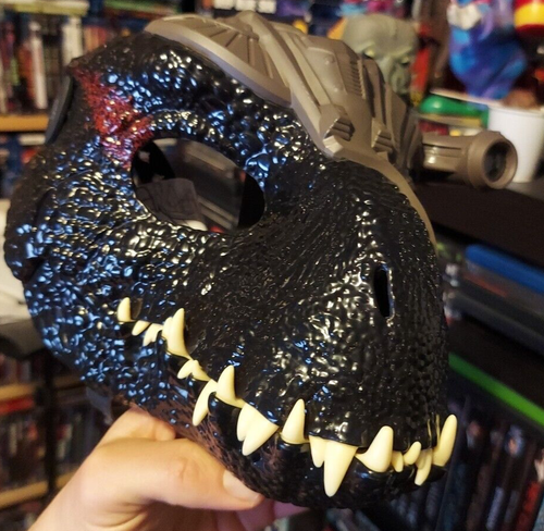 JURASSIC WORLD Fallen Indoraptor Laser Dinosaur Black Mask Steampunk ...