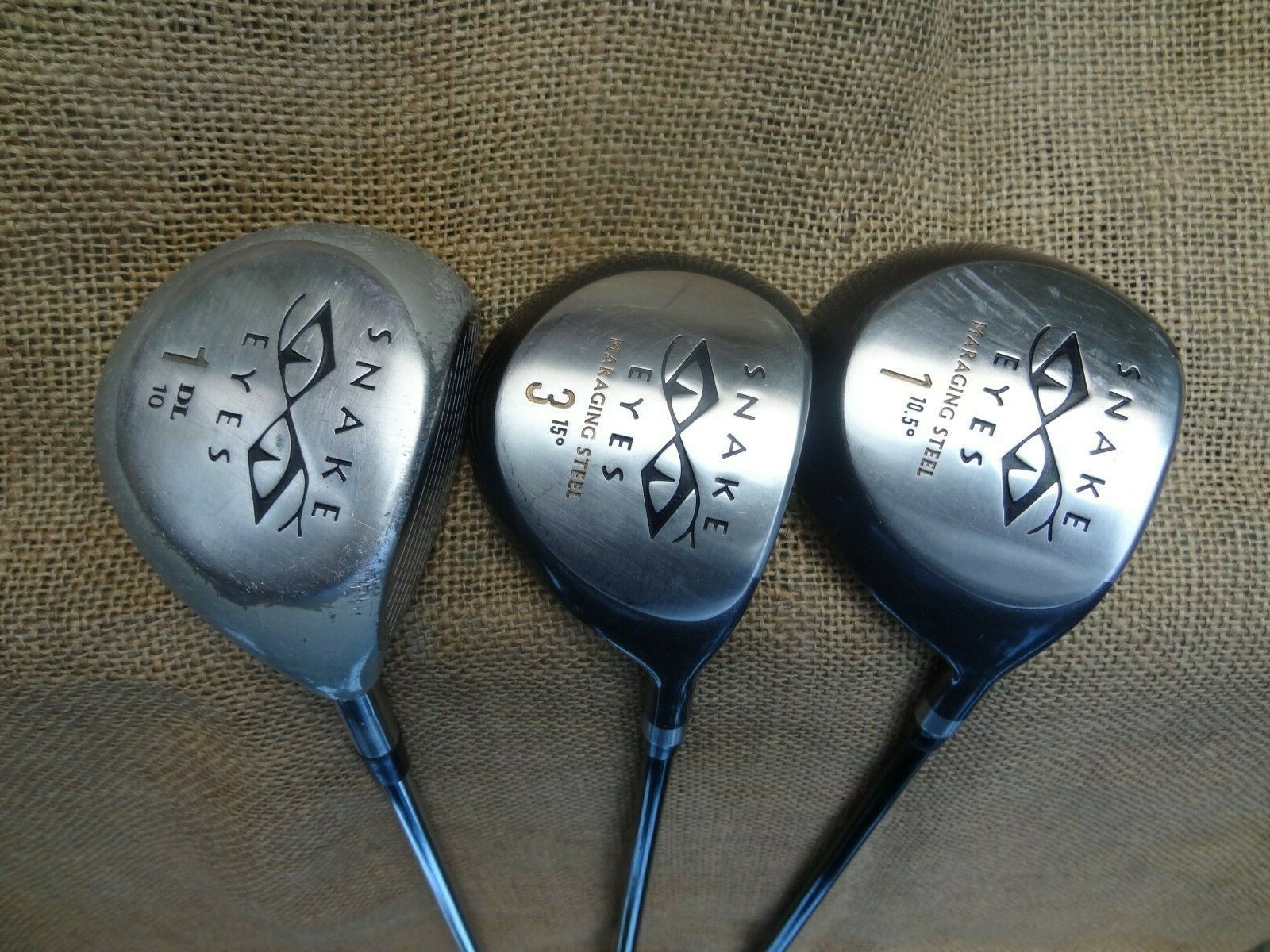 SNAKE EYES Driver or Fwy Wood Options ⛳ Graphite/Steel ⛳ YOU CHOOSE | eBay