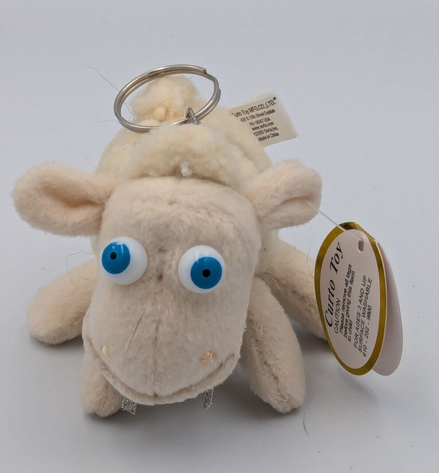Serta Mattress Mini Count Sheep Sleep Plush Key Chain By Curto 3.5" NEW ...