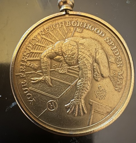 Marvel Spider-Man Bronze Coin 1973 Low Number | eBay