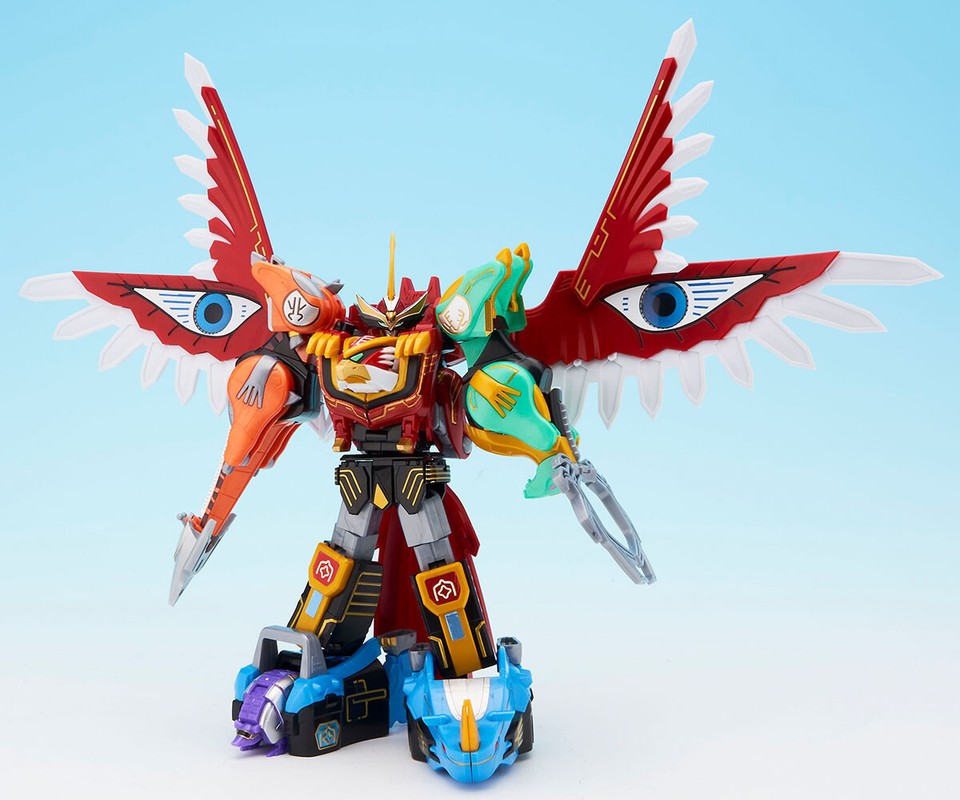Gao Icarus Megazord Plastic Model Kit SMP Power Rangers Wild Force ...