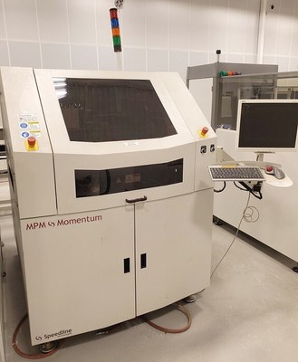 MPM Momentum Screen Printer, Speedline Screen Printer Available Ready ...