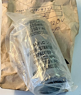 Delta 1349342 - Capacitor 500Uf Start cap Motor Starting | eBay
