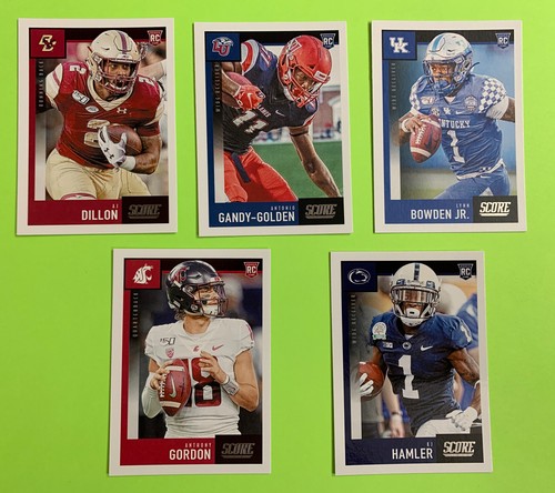2020 Score Football: Gordon, Dillon, Hamler, Gandy-Golden, Bowden Jr ...