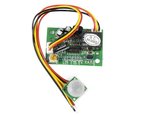 12V PIR IR Pyroelectric Infrared Module Adjustable Relay Output Sensor ...