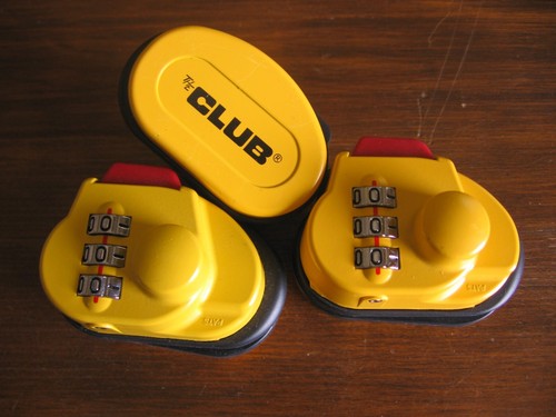 Set of 3 Club Firearm Gun Yellow Combination Trigger Locks | eBay