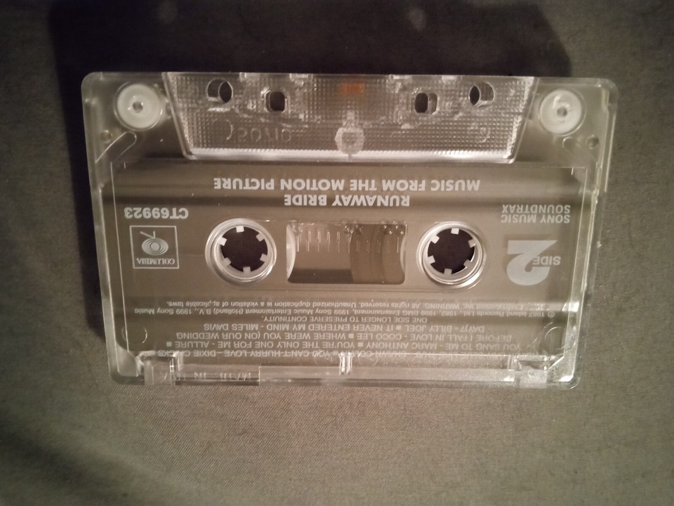 The Runaway Bride Original Soundtrack Cassette 1999 with Dixie Chicks ...