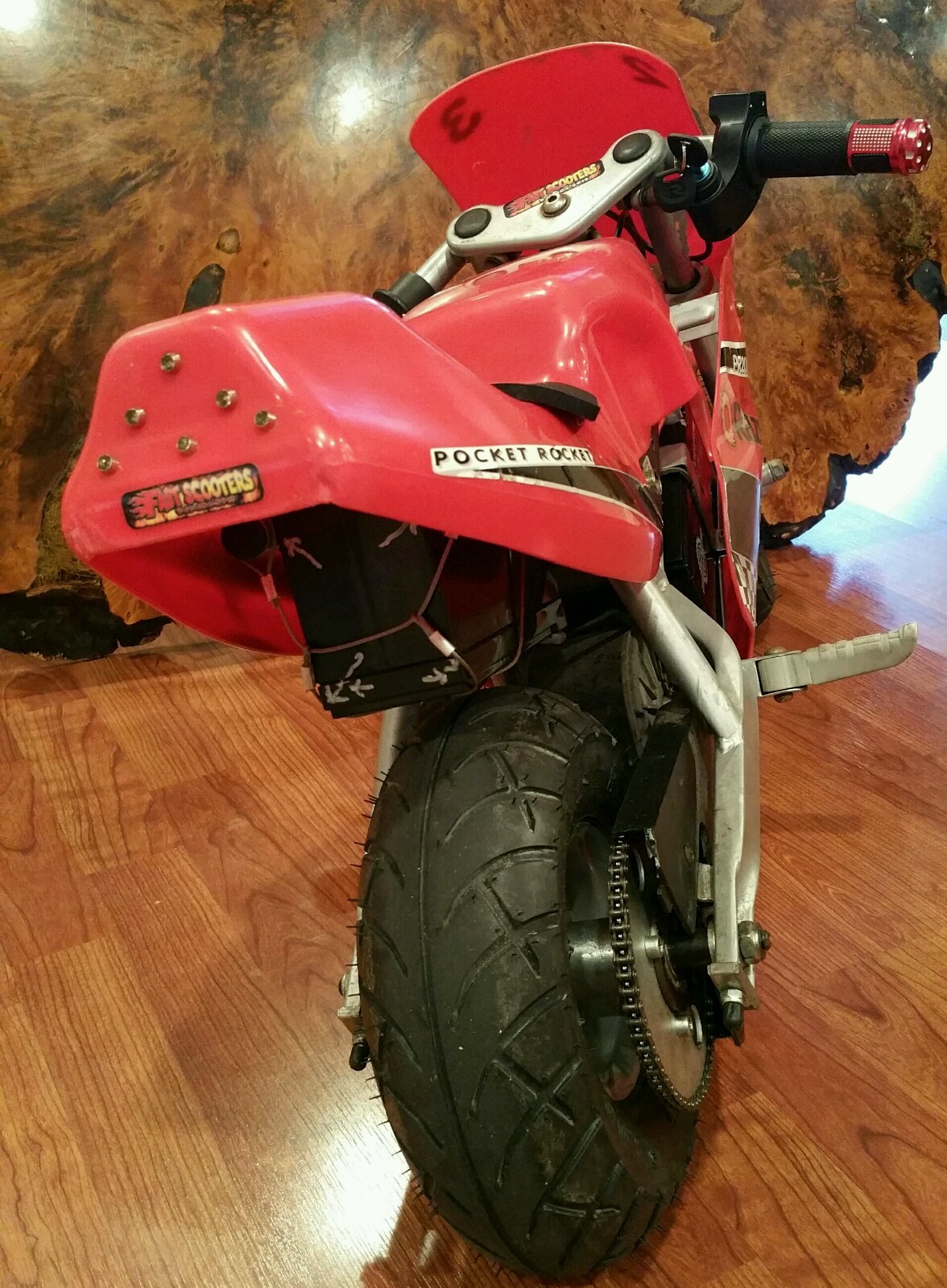 Razor e300 mx350 Variable Speed Kit - 36v- 3 Tail or Brake light AD ON ...