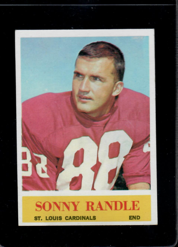 1964 PHILADELPHIA FOOTBALL # 178 SONNY RANDLE NICE CARD | eBay