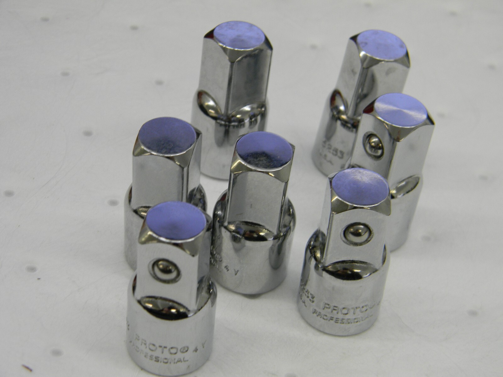 PROTO Socket Adapter: Drive, 1/2″, 3/8″ QTY 7 J5253 | eBay