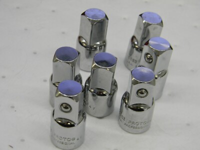 PROTO Socket Adapter: Drive, 1/2″, 3/8″ QTY 7 J5253 | eBay