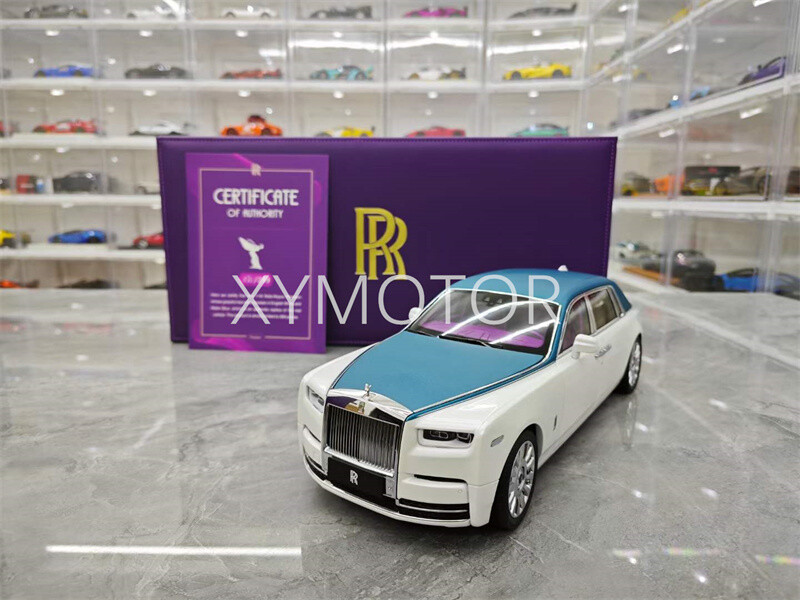1/18 Rolls Royce Phantom 8th Eight Generations Diecast Model Car Gift ...