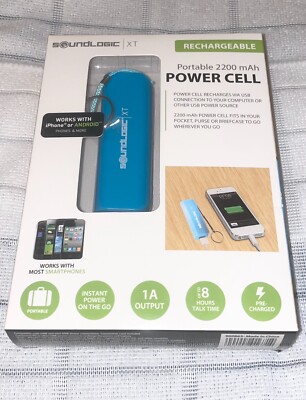 SoundLogic XT 2200 mAh Rechargeable Portable Power Bank | Universal ...