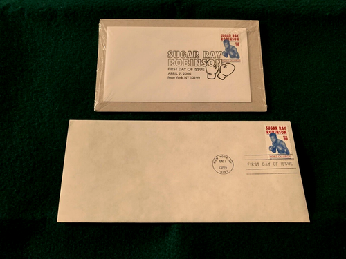 SUGAR RAY ROBINSON First Day of Issue "2006" Set of (2) Mint Stamps ...