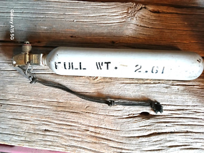 Vintage U.S.Military Life Raft CO2 Inflation Cylinder Tank | eBay