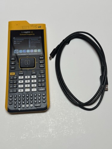 Lot of 10 Texas Instruments TI-nspire CX School Property Graphing W ...