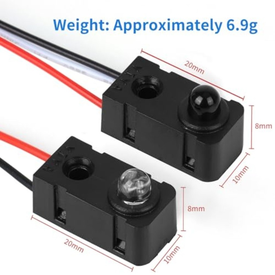 5PCS For IR Break Beam Sensor Module 35mm Detection for PLC and Relay ...