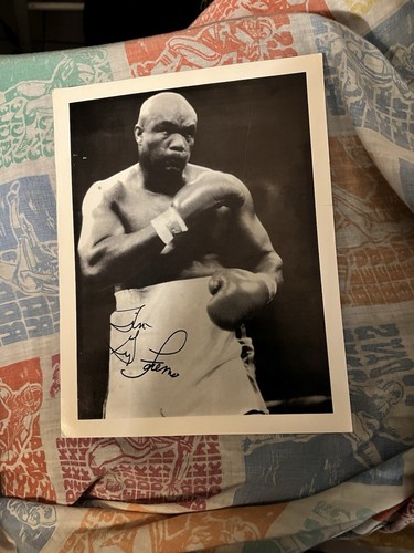 George Foreman Autographed 8.5 X 11 Boxing World Champion Boxer To Tim ...
