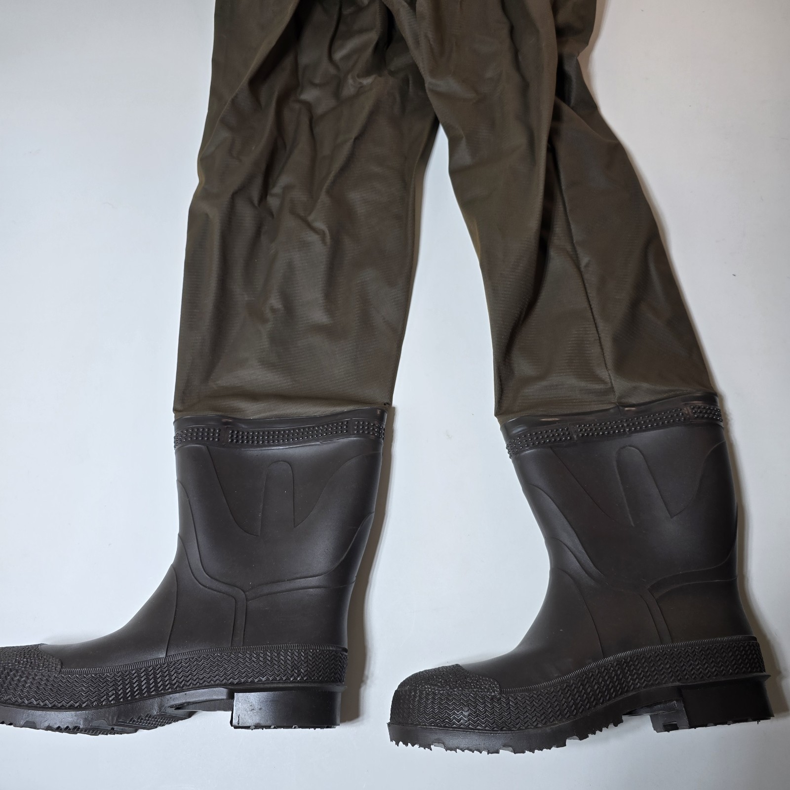 Vintage Red Ball Sportster Waders Brown Rubber Waterproof Fishing Boots ...