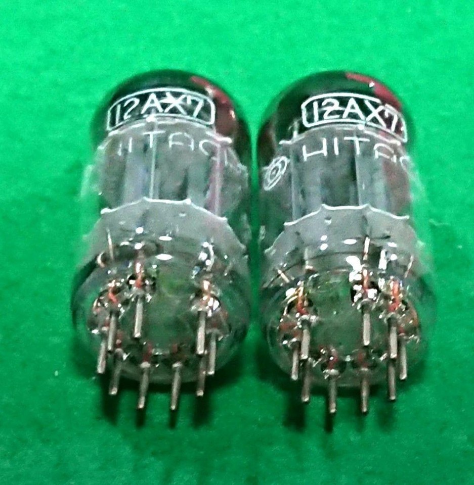 Hitachi 12AX7 Vacuum Tubes Set of 2 | eBay