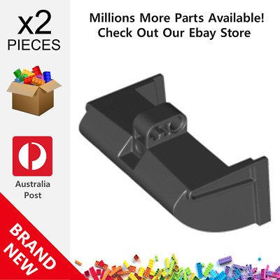 2x Genuine LEGO™ Black Technic Digger Bucket 5 x 7 x 4 1/2 Clamshell ...