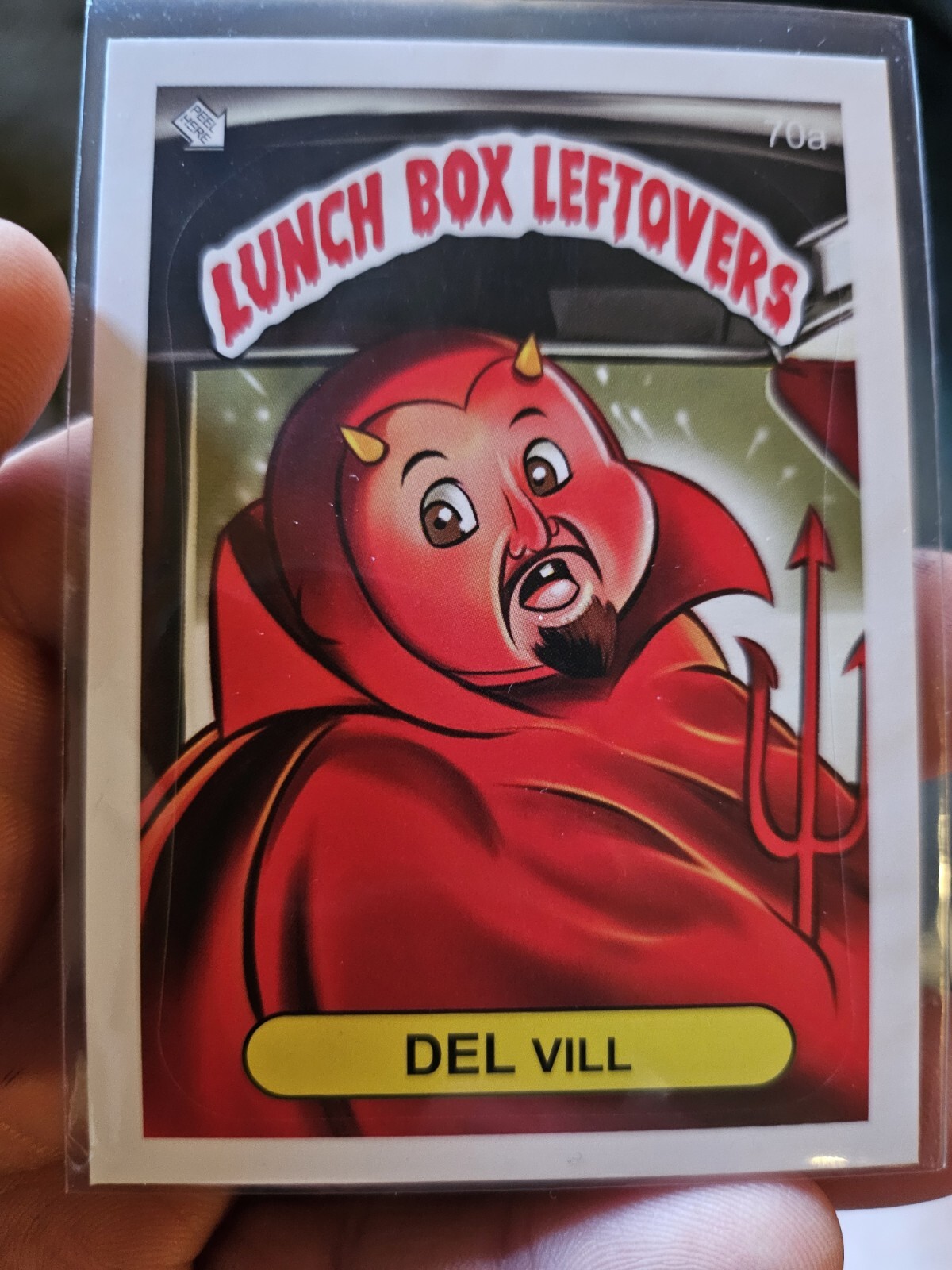 Lunch Box Leftovers 2024 Series 5 card 70a Del Vill in Nr-M condition ...
