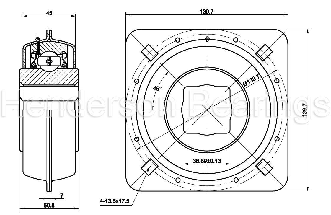 PMFD211RM, DHU1-1/2S211, FD211RM Agricultural Bearing Premium Quality ...