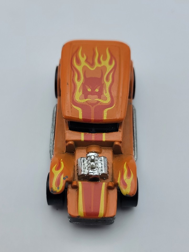 Vintage 1969 Hot Wheels Redline Prowler Orange Demon w/ Flames Hong ...