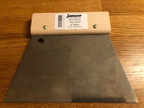 Janser A2 Karndean Amtico Vinyl Flooring A2 Adhesive Spreader, Glue ...