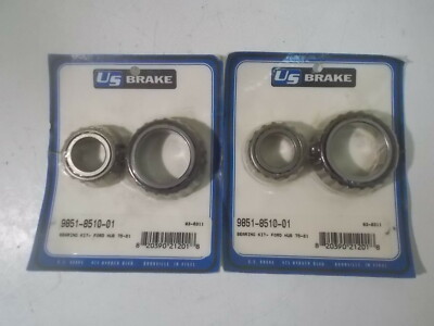(2) NIB US Brake 9851-8510-01 Bearing Kits for 75-81 Ford Hub | eBay